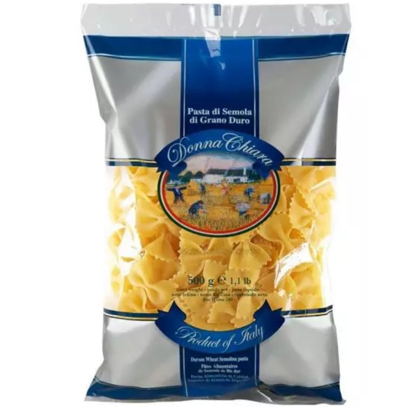 Donna Chiara Farfalloni 500 g pack – Home Chef's Deli
