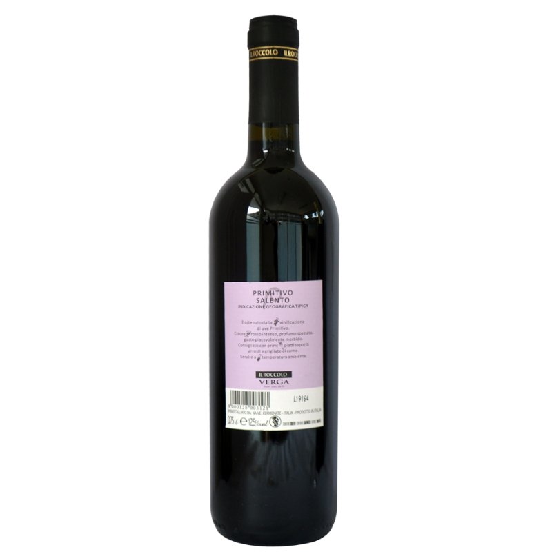 Il Roccolo Primitivo Salento IGT 750ml – Home Chef's Deli