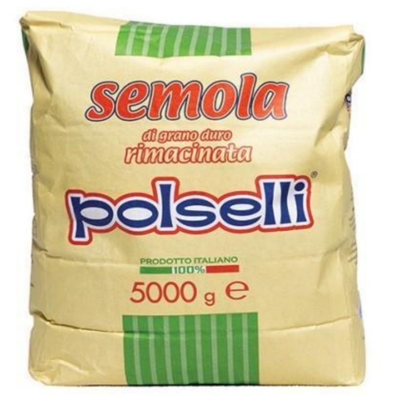 Polselli Flour, Semolina 5kg – Home Chef's Deli